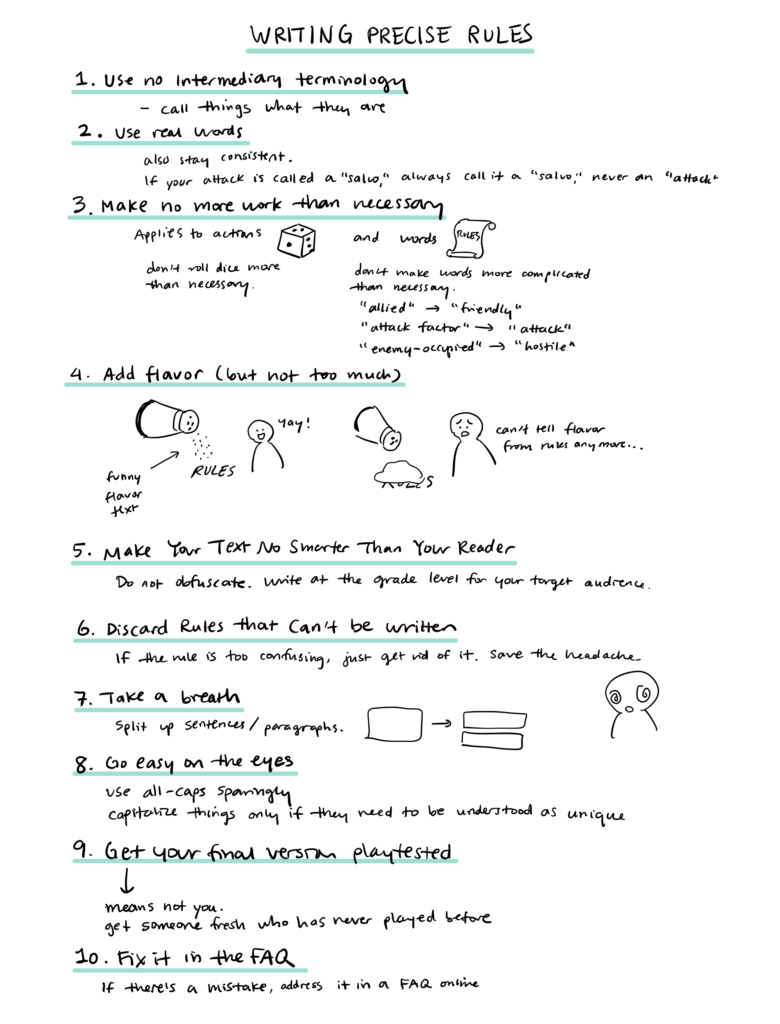 Sketchnote: Rules & Tutorials – The Mechanics of Magic